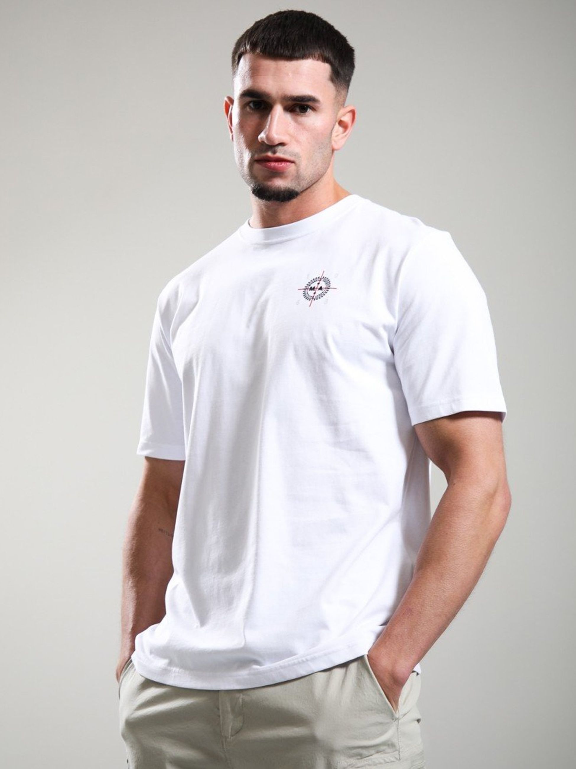 Marshall Artist Mens White Zero Twenty Six T-Shirt | Designerwear
