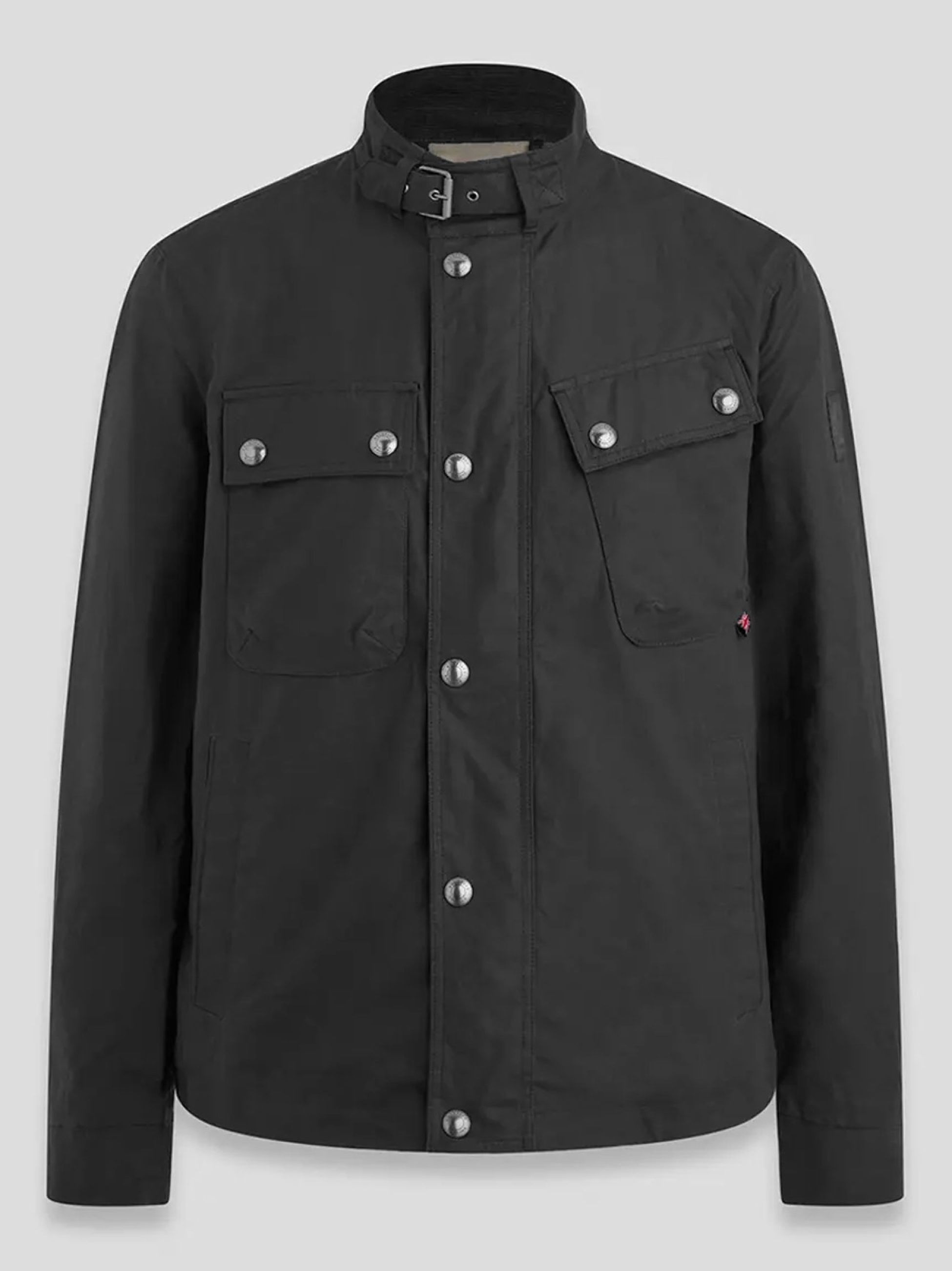 Belstaff Mens Black Beat Jacket | Designerwear