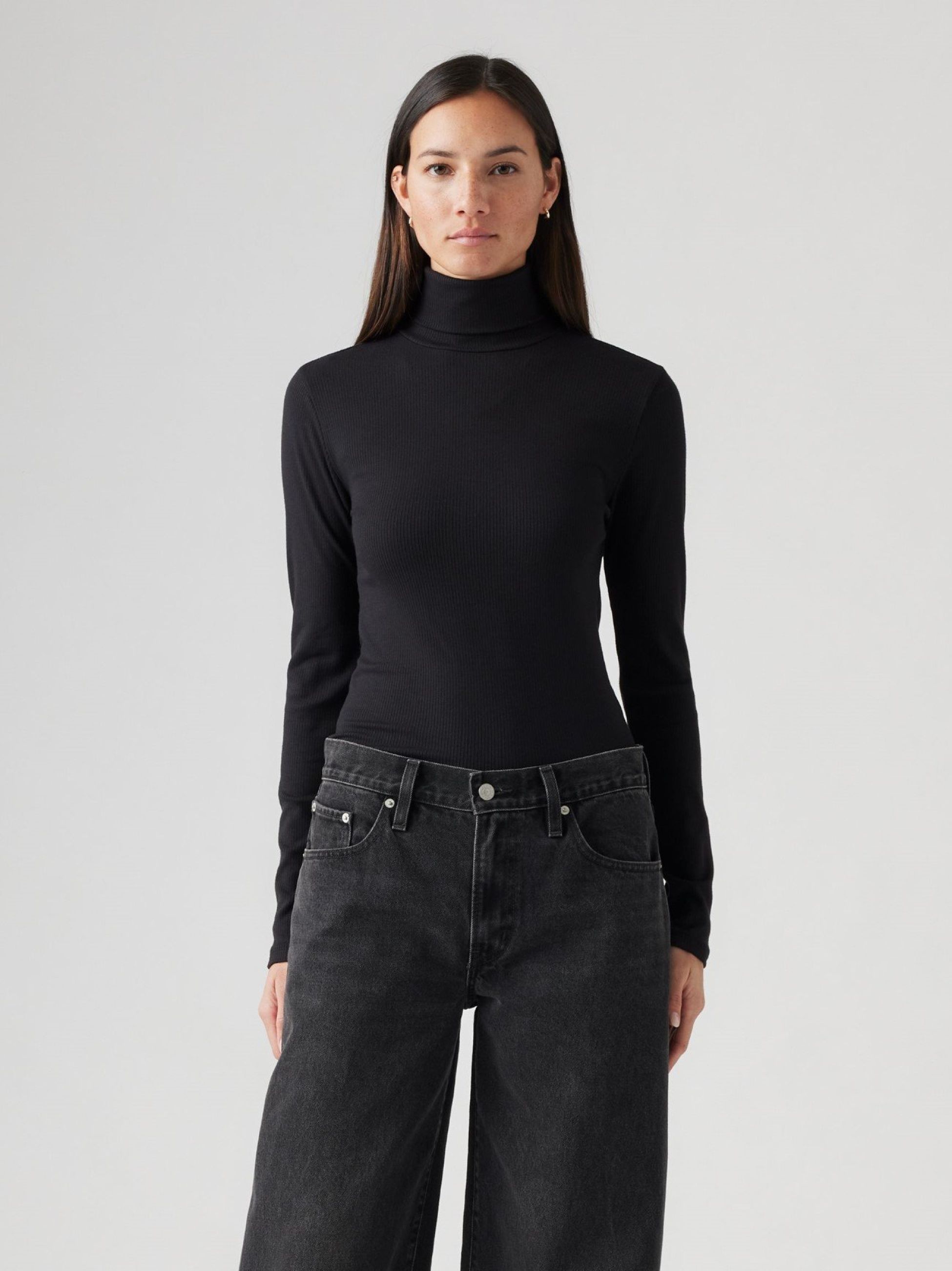 Levi's Womens Caviar Dreamy Turtleneck Jumper | Designerwear